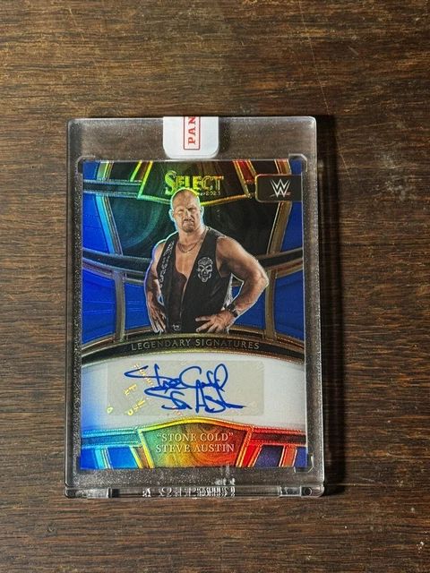 2023 SELECT WWE Stone Cold Steve Austin Legendary Signatures Auto 9/49 ...