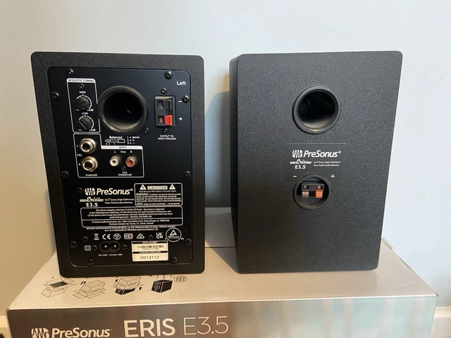 PRESONUS ERIS E3.5 Active Media Reference Monitor Speakers £21.50 ...