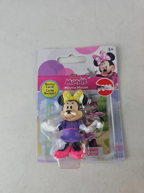 DISNEY JUNIOR MINNIE Mouse Mini Figure with Bonus Card, New £18.50 ...