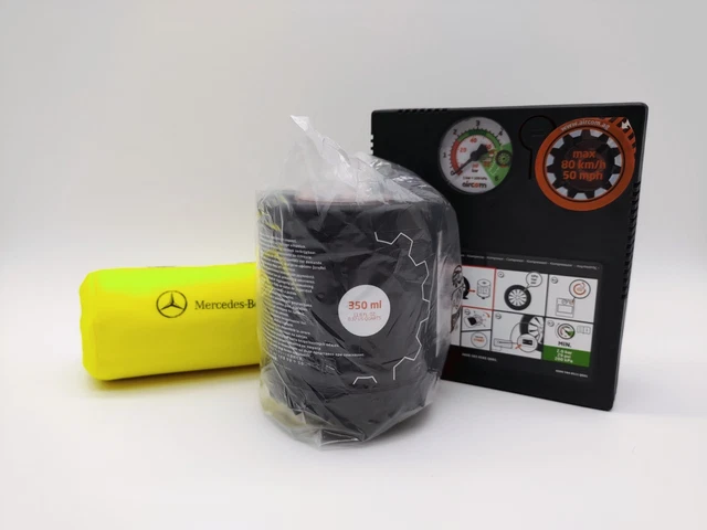 MERCEDES ORIG. TIREFIT MHD 12/2027 Reifendichtmittel 350ml Kompressor ...