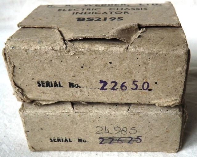 WW2 RAF AIRCRAFT Undercarriage Position Indicators (Pair) 5C/1939 ...