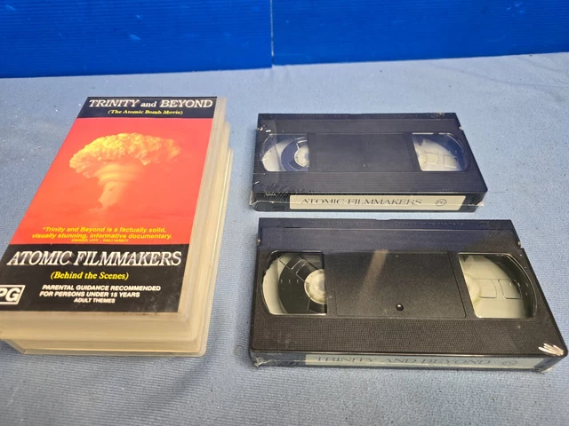 TRINITY AND BEYOND and Atomic Filmmakers VHS New & Sealed $24.95 ...