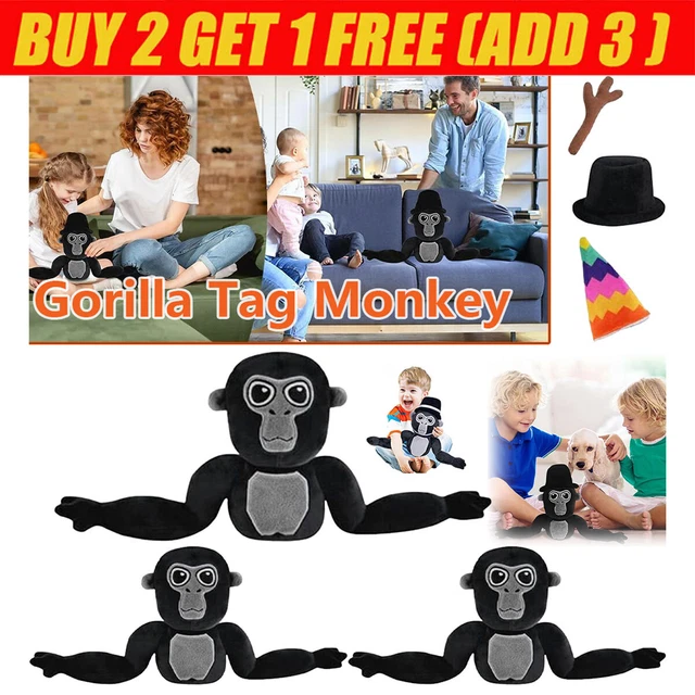 GORILLA TAG MONKEY Plush Stuffed Animal for Kids Thanksgiving Birthday ...