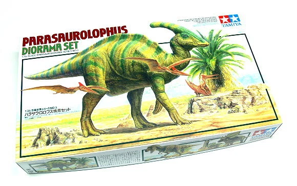 TAMIYA DINOSAUR MODEL 1/35 Diorama Set Parasaurolophus Scale Hobby ...