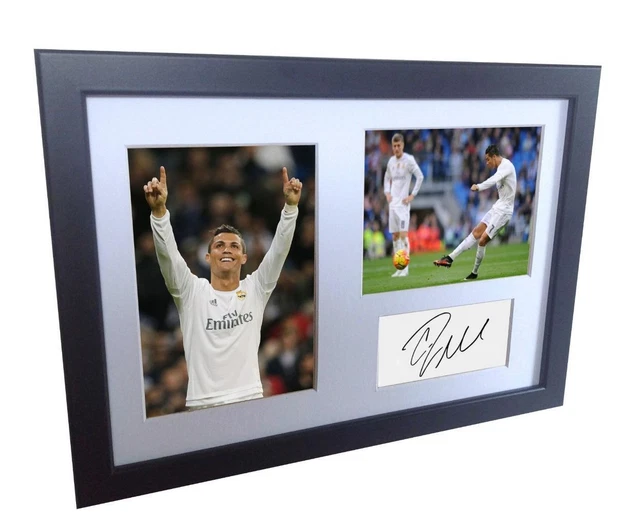 SIGNED CHRISTIANO RONALDO Real Madrid Autographed Photo Picture ...