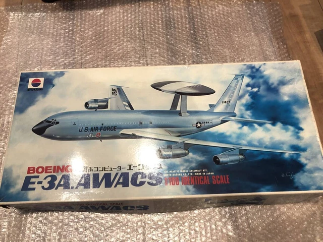 DISCONTINUED VINTAGE NITTO Scientific/Nitto 1/100 Us Air Force Boeing E ...