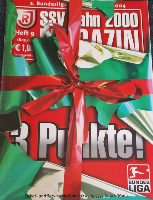 2003/04 2.BUNDESLIGA SSV Jahn Regensburg - FC nergie Cottbus EUR 1,00 ... 2003/04 2.BUNDESLIGA SSV Jahn Regensburg - FC nergie Cottbus EUR 1,00 ...