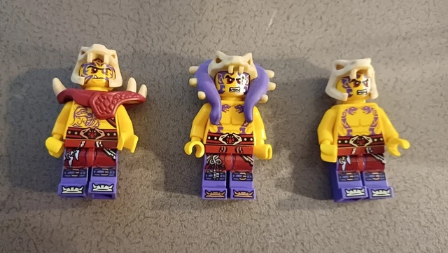 LEGO 3 MINIFIGURE "Zugu, Torneo degli Elementi" NINJAGO EUR 20,00 ...