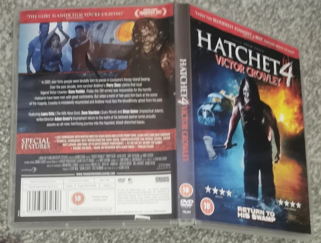 HATCHET 4: VICTOR Crowley Dvd Horror Gory Slasher Film Movie £4.99 ...