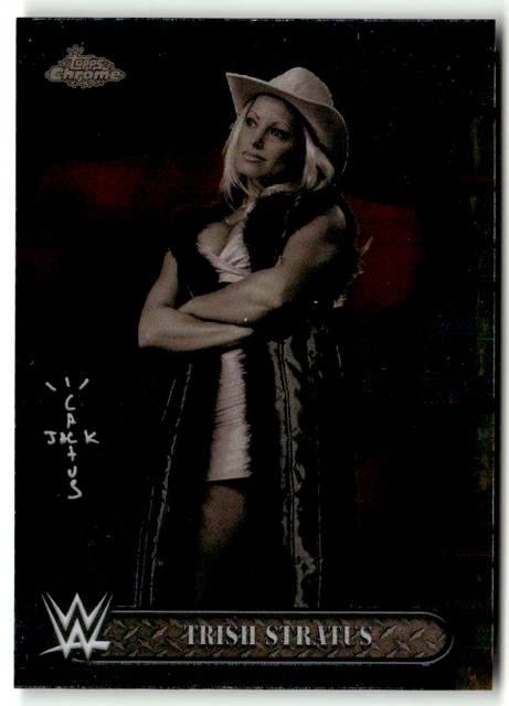 TOPPS CHROME WWE X Cactus Jack 2025 No. 9 Trish Stratus EUR 1,36 ...