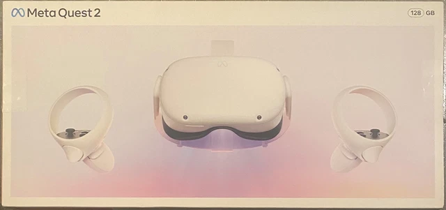 OCULUS META QUEST 2 Vr Gaming Headset 128Gb Standalone All-In-One ...