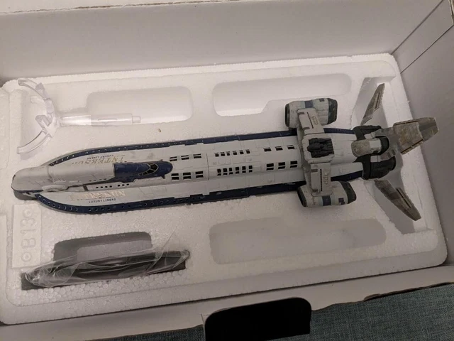 NEW COLONIAL ONE Model Ship Eaglemoss XL Battlestar Galactica BSG Boxed ...