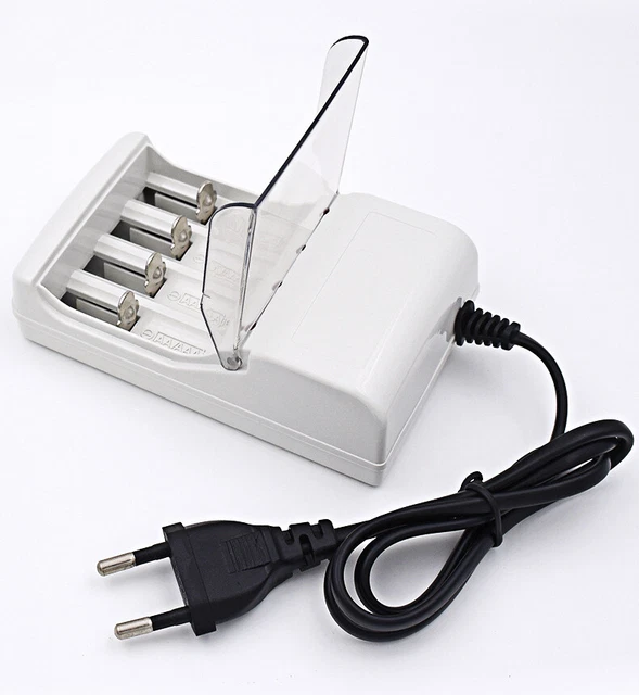 UNIVERSAL 4 AKKU Ladegerät Charger Batterie Aufladegerät AA AAA Schnelladegerät EUR 8,90 ...