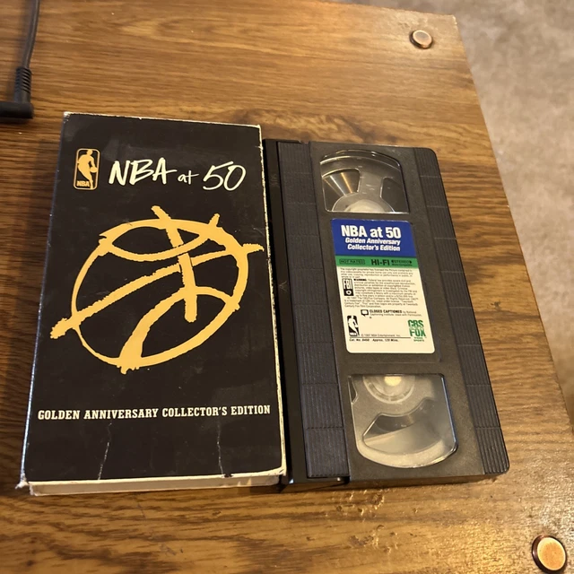 NBA AT 50, Golden Anniversary Collector's Edition VHS Denzel Washington ...