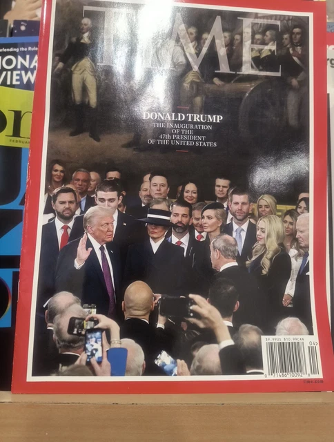 PRESIDENT DONALD TRUMP Inauguration - Time Magazine February 2025 $22. ...