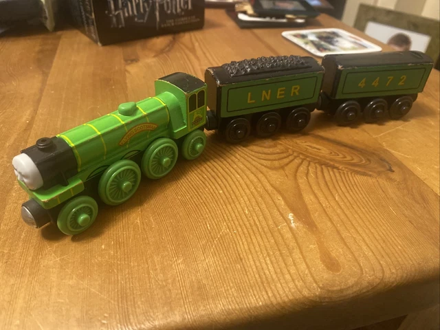THE FLYING SCOTSMAN Thomas Tank Engine Wooden Railway Train Vintage ...