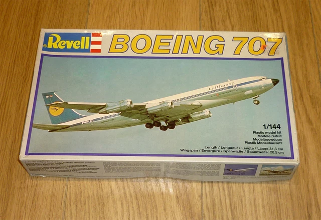 BOEING 707 ÉCHELLE Revell 1/144 - kit avion EUR 21,07 - PicClick FR