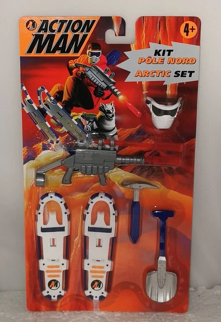 ACTION MAN KIT Pôle Nord arctic set - accessoires pour figurine HASBRO ...