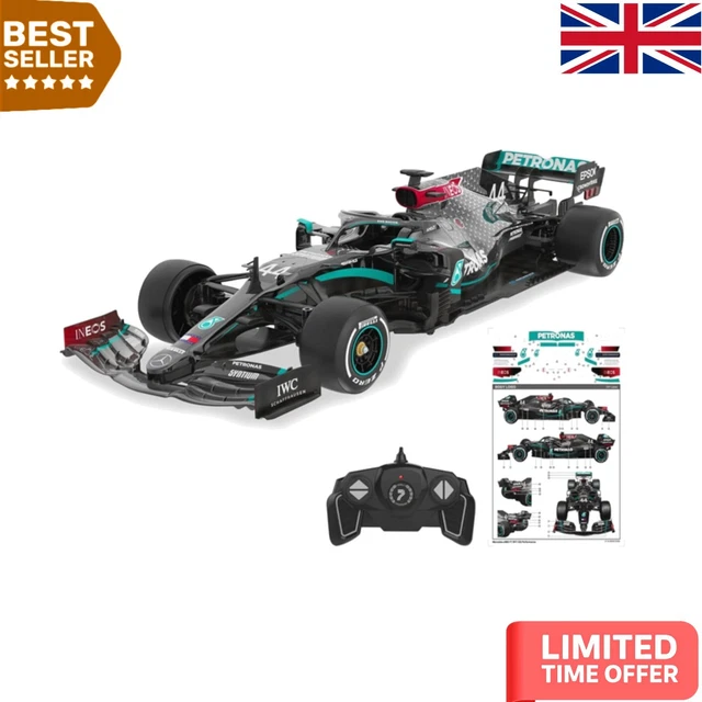 HIGH-SPEED MERCEDES-AMG F1 Remote Control Car - 1:18 Scale for Racing ...