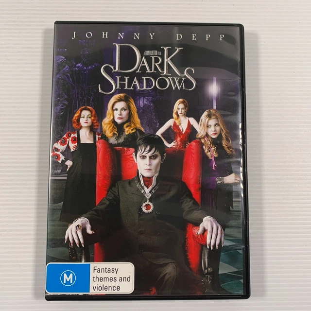 DARK SHADOWS (DVD, 2012) Johnny Depp, Helena Bonham Carter Region 4 $4. ...