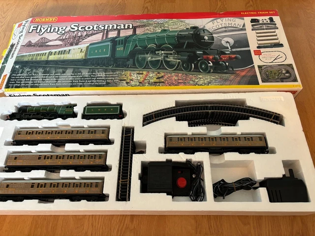 HORNBY FLYING SCOTSMAN Train set excellent condition #2 £134.90 - PicClick UK