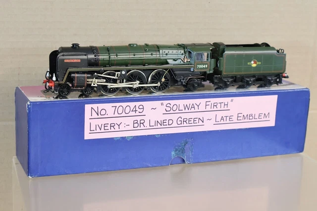DJH K57 KIT BUILT BR 4-6-2 BRITANNIA CLASS 7 LOCOMOTIVE 70049 SOLWAY ...