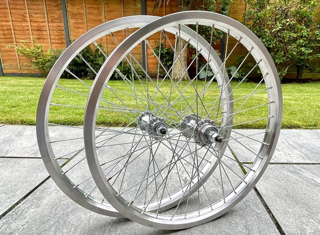 OLD SCHOOL BMX Wheels / Alloy Wheelset. Suzue Hubs. Stunning! £152.00 ...