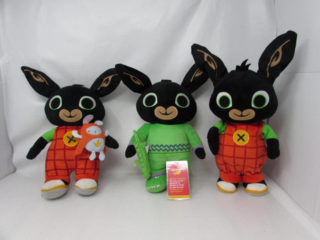 CBEEBIES BING PLUSH Toys Electronic Interactive Musical Statues Toy + 2 ...