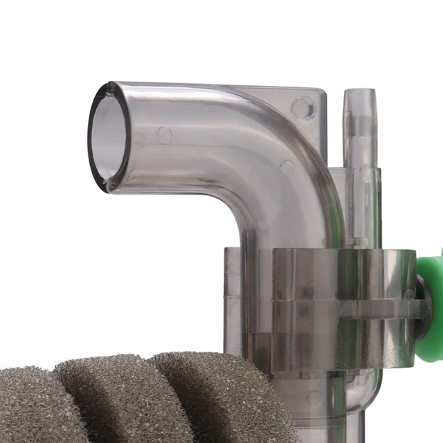 SUCTION CUP FISH Tank Oxygen Filter Silent Aquarium Filter Sponge Fish ...
