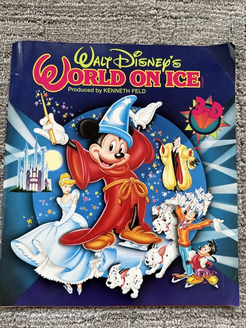 WALT DISNEYS WORLD On Ice Book 1995 Program Guide £4.41 - PicClick UK