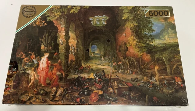 FALCON THE ELEMENTS - Fire Jan Brueghel the Elder 5000 Piece Jigsaw ...