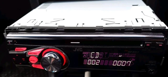 JVC KD-R311 CAR Radio Stereo Cd Aux Player With Cage, Fascia Etc ...