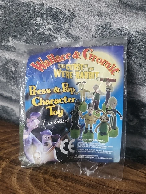 WALLACE AND GROMIT The Curse Of The Were Rabbit Press And Pop Character ...