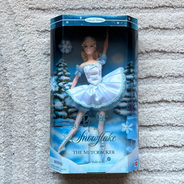 BARBIE SNOWFLAKE IN The Nutcracker - Classic Ballet Series- 2000 EUR 80,00 - PicClick FR