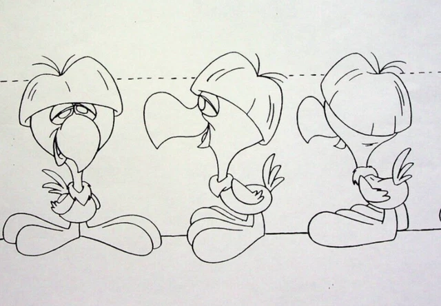 TINY TOON ADVENTURES Character Model Sheet Archival Copy WB 1990 £4.76 ...