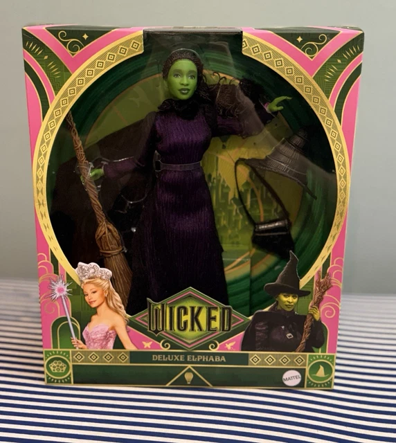 MATTEL UNIVERSAL WICKED Deluxe Elphaba Fashion Doll & Accessories £40. ...