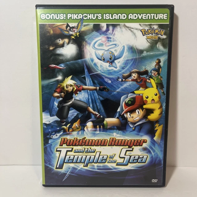 POKEMON RANGER AND the Temple of the Sea DVD with Pikachu's Island ...