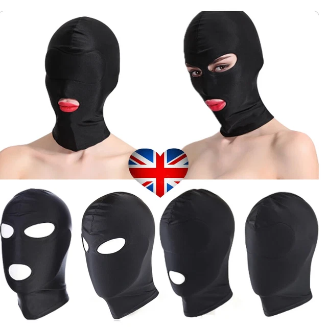 1pc2pc Hood Head Bondage Sex Gimp Mask Gimp Face Mask Fetish Mouth Adult Bdsm £486 Picclick Uk