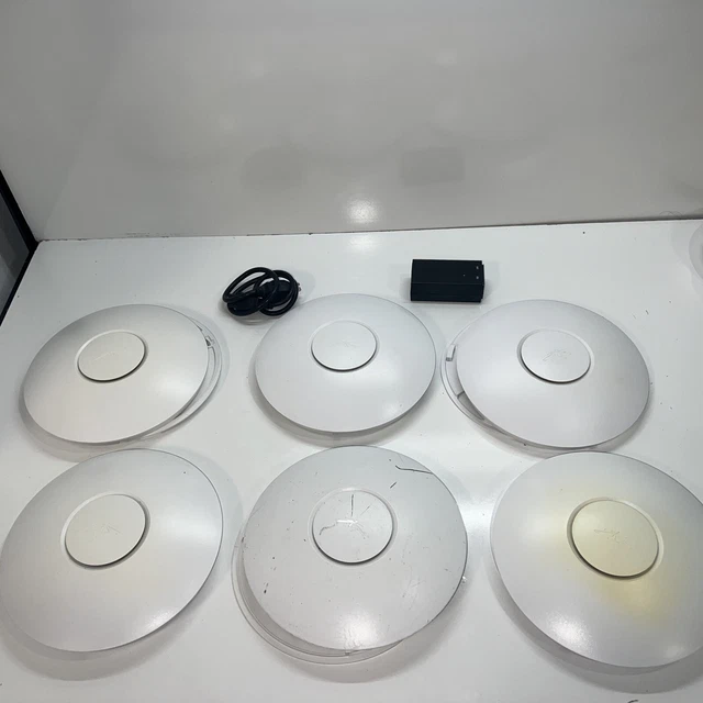 LOT OF 6 Ubiquiti UniFi AP SWX UAP Access Point Factory Reset 169 00 lot-of-6-ubiquiti-unifi-ap-swx-uap-access-point-factory-reset-169-00