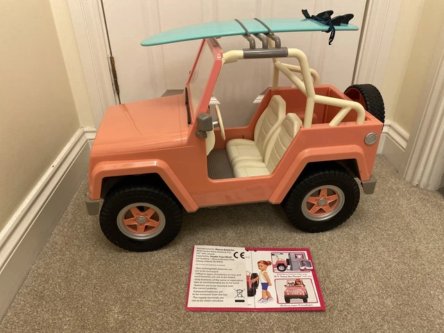 OUR GENERATION 4X4 Off Roader Jeep - Everything Works £10.00 - PicClick UK