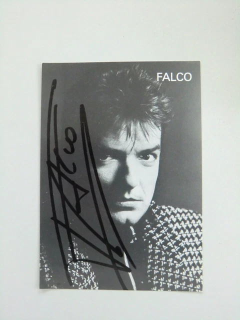 FALCO ORIGINAL AUTOGRAMM EUR 119,00 - PicClick DE