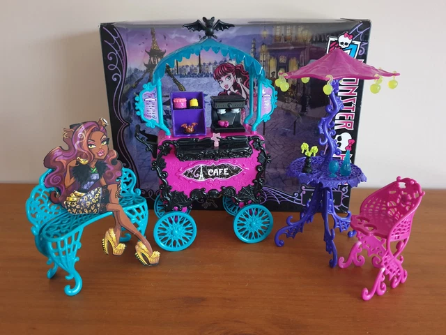 MONSTER HIGH SCARIS Café cart - City of Frights - Ville des Frayeurs ...