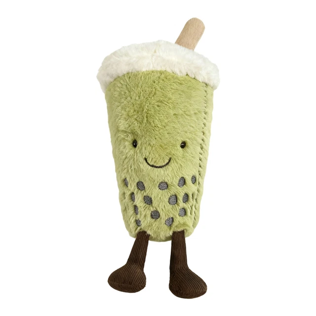 JELLYCAT FENWICK UK Exclusive Camellia Matcha Bubble Tea Rare BNWT With ...