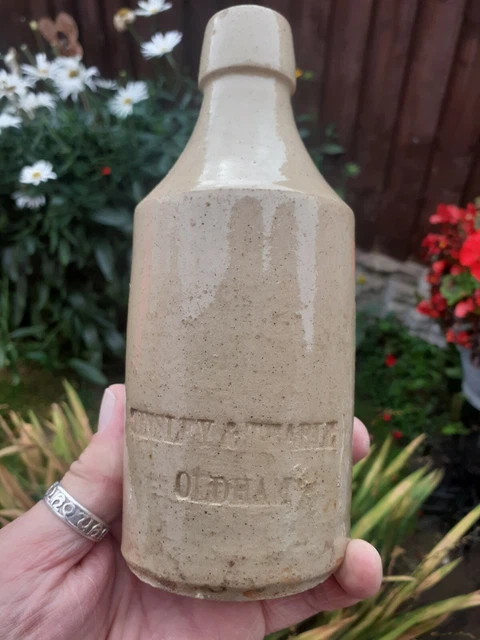 RARE OLDHAM STONEWARE Ginger Beer Bottle Tinsley & Tharle £5.99 ...