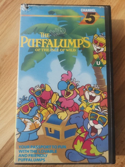 THE WILD PUFFALUMPS VHS Tape 1987 fhe Fully Animated Cartoon Rare ...