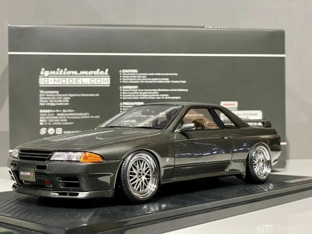 1/18 NISSAN SKYLINE GT-R Nismo R32 Ignition Model IG 2162 Gun Metal Rare BBS New EUR 495,00 ...