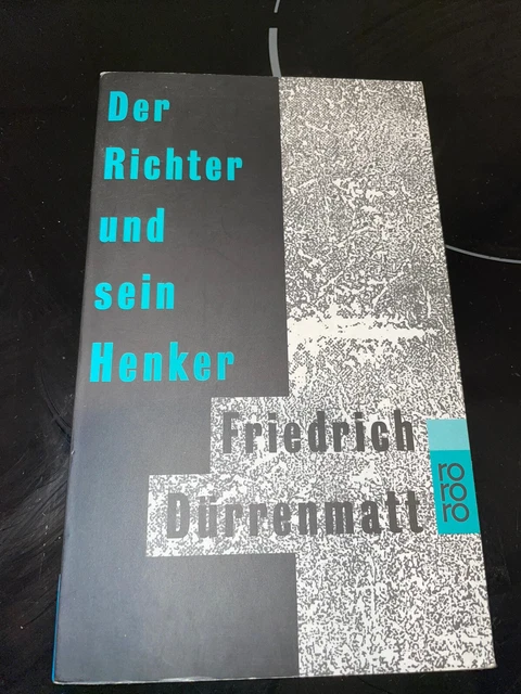 BUCH DER RICHTER und sein Henker Friedrich Dürrenmatt 3499101505 ...