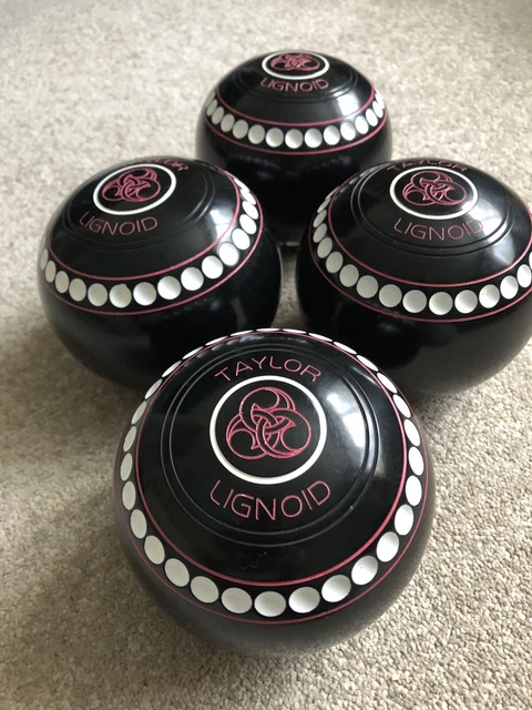 THOMAS TAYLOR LIGNOID Size 00 Lawn Bowls x 4 £56.00 - PicClick UK