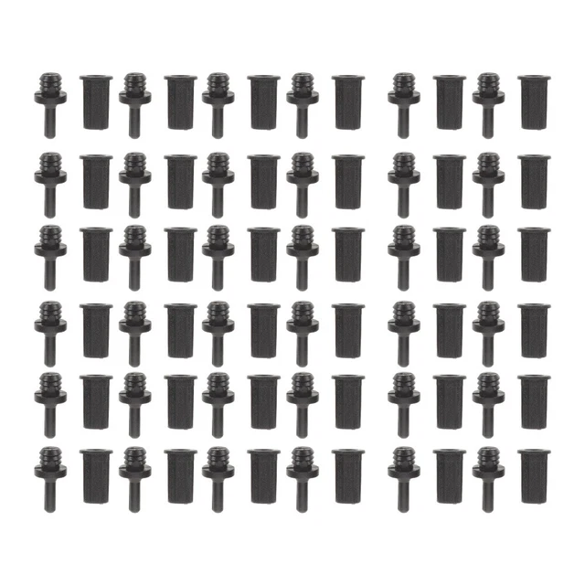 30 PCS SNAP Fasteners Dust Proof Plastic Speaker Grill Dj Cover Clip ...