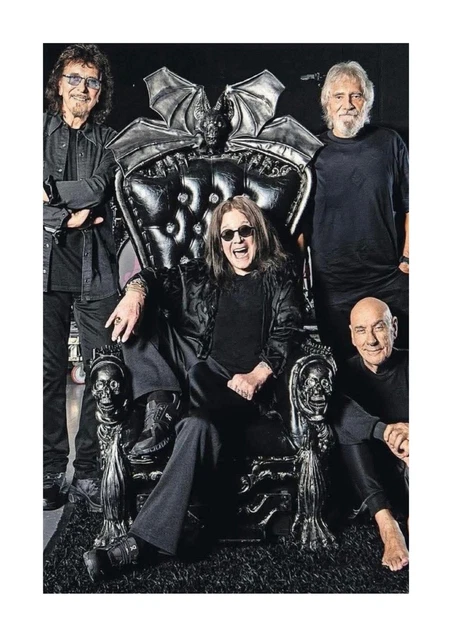 OZZY OSBOURNE LAST Concert Black Sabbath A4 repro photo poster choice ...